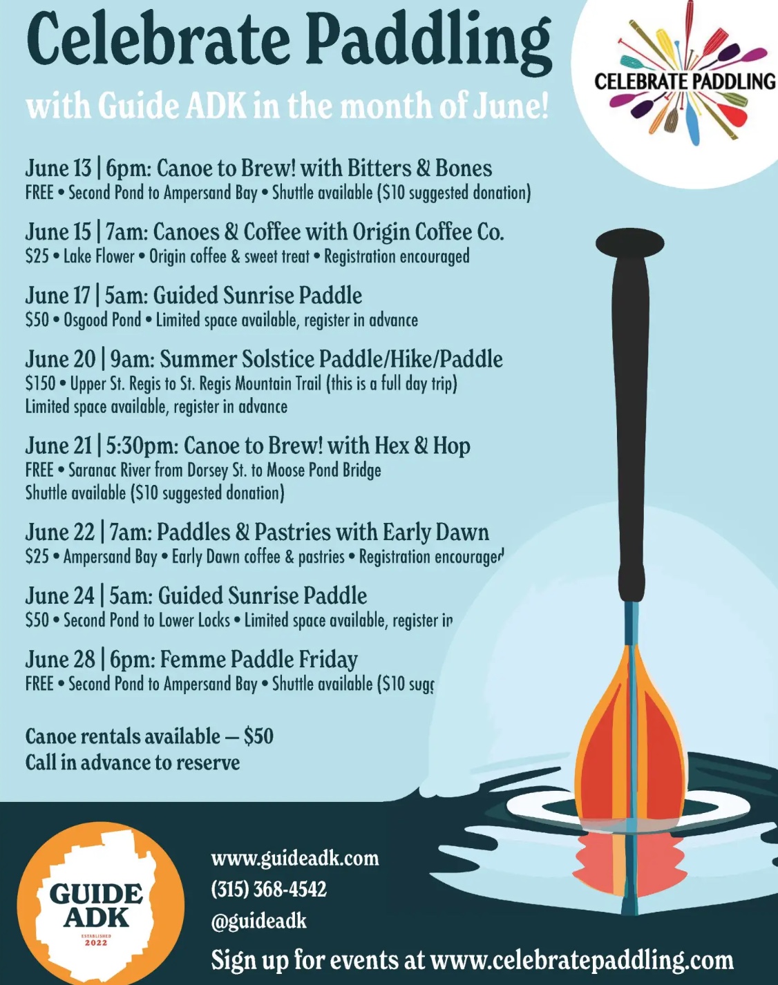 Femme Friday Paddle | Saranac Lake, Adirondacks, New York